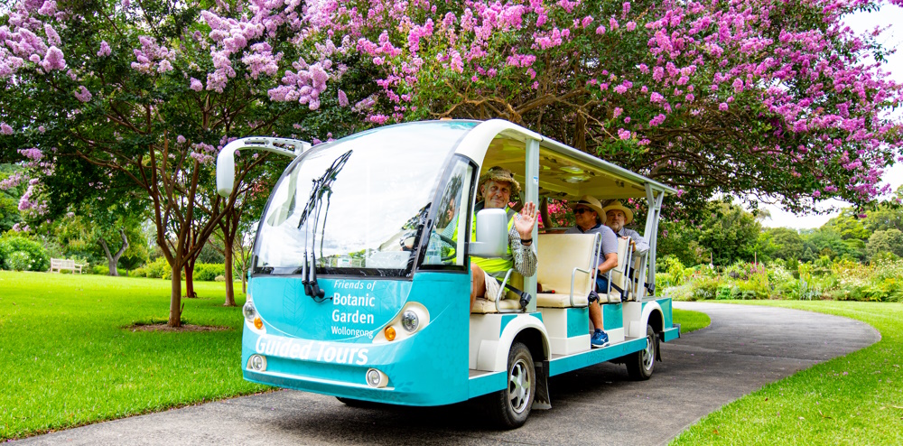 Garden Discovery Buggy Tour | Wollongong Botanic Garden
